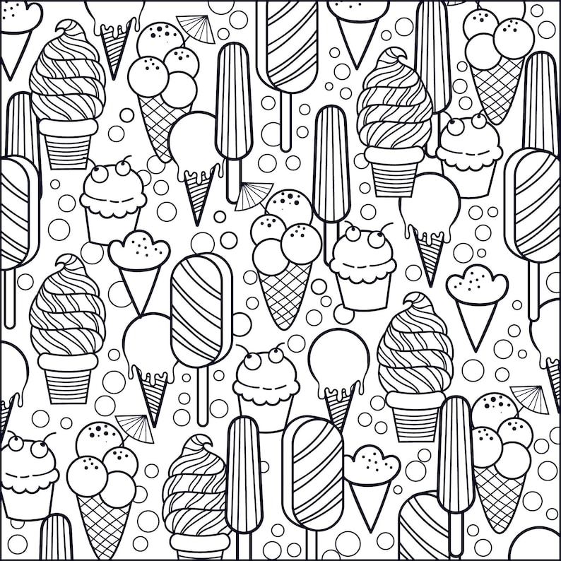 100 Creative Coloring Pages for Teens and Adults Digital Download - Etsy