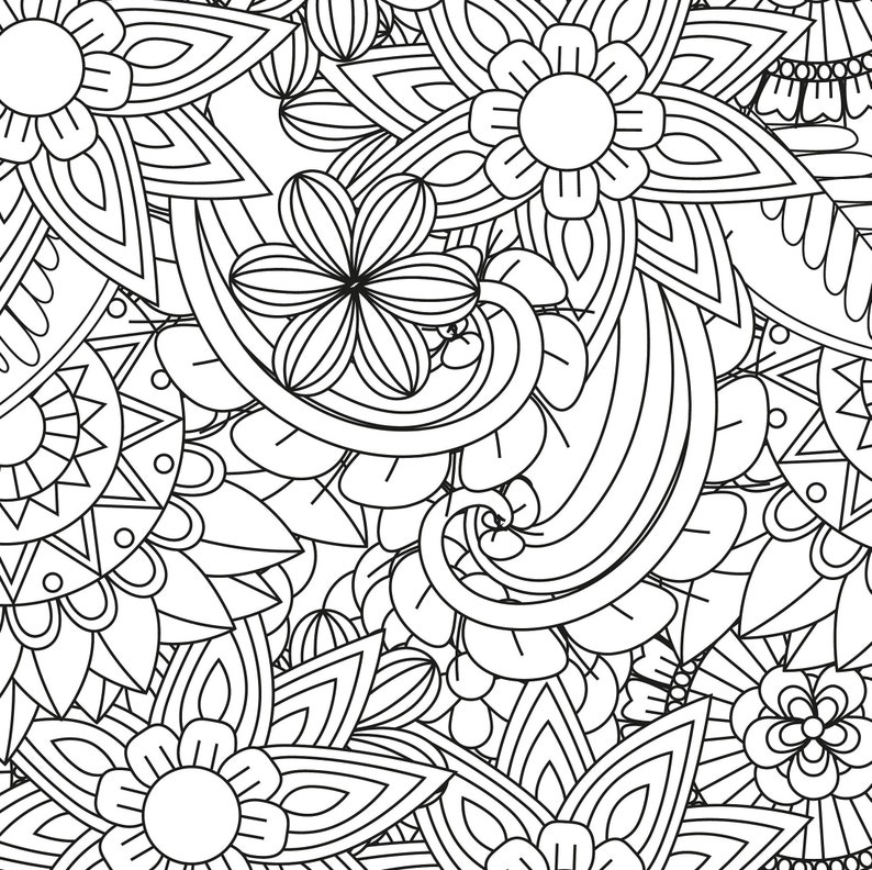 1000 Dibujos para colorear creativos para adolescentes y - Etsy España