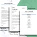 Resume Template Word, ATS, Pages, Google Docs, Minimalist ATS CV ...