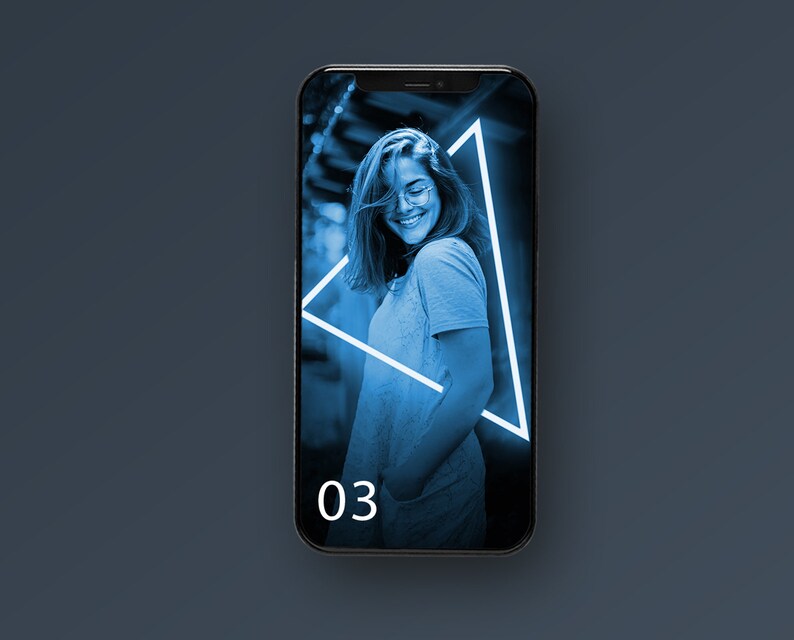 Neon Personalized Wallpapers, Phone Lock Screen, Neon Light Background ...