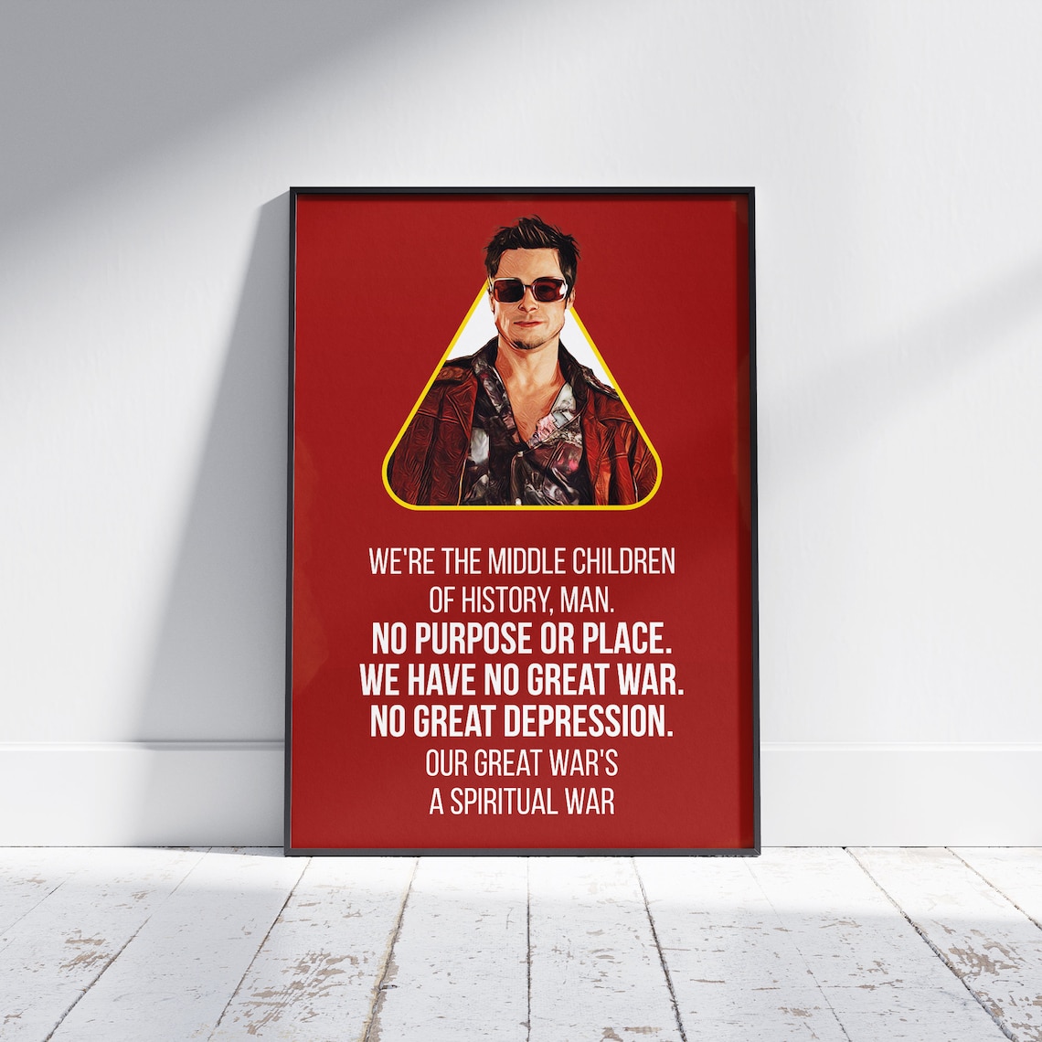 Fight Club Poster | Motivation Quotes | Movie Poster | Wall Art Print ...