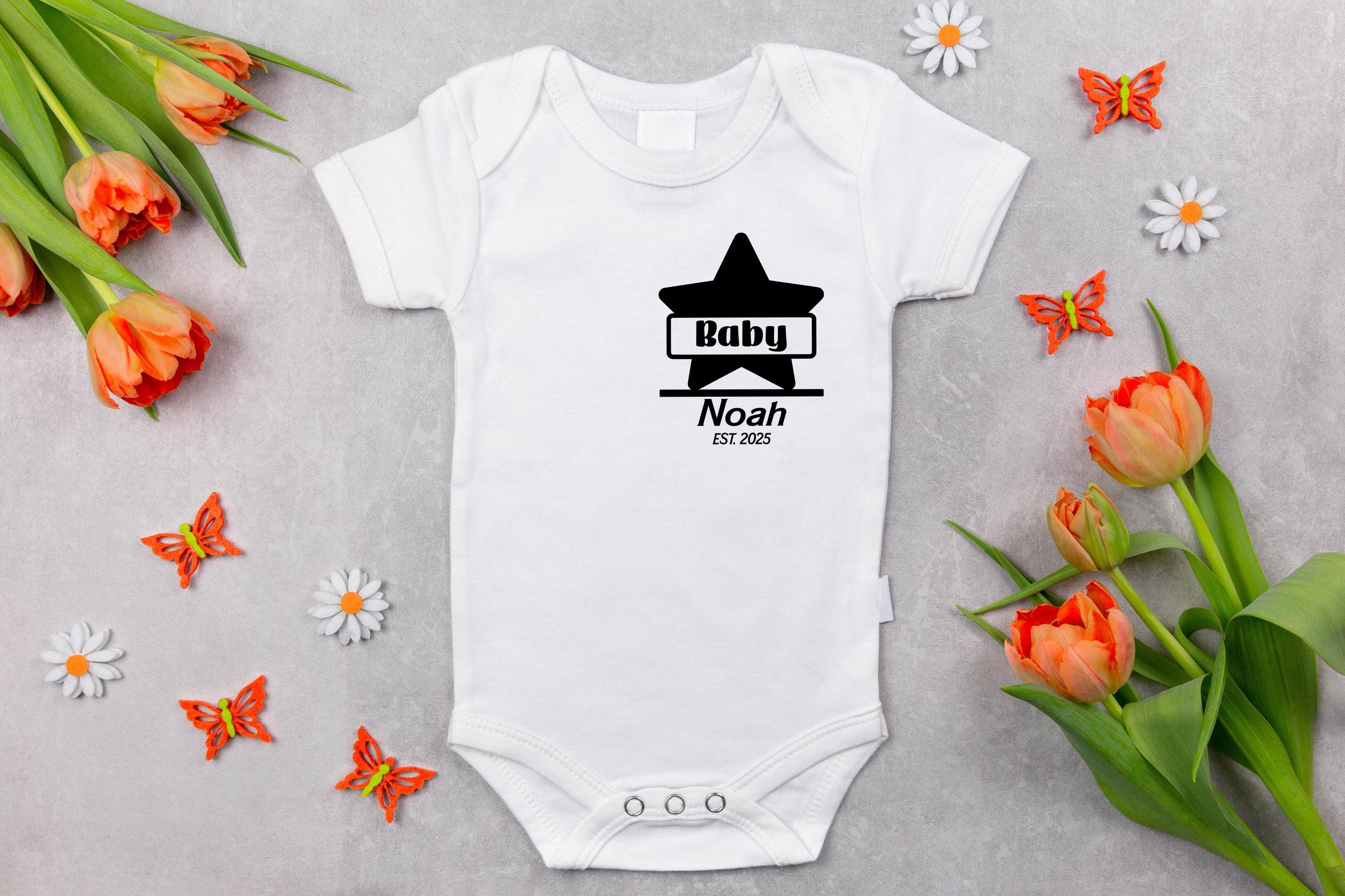 Personalized Family T-shirt Set - Stars With Name & Year of Birth. Dad ...