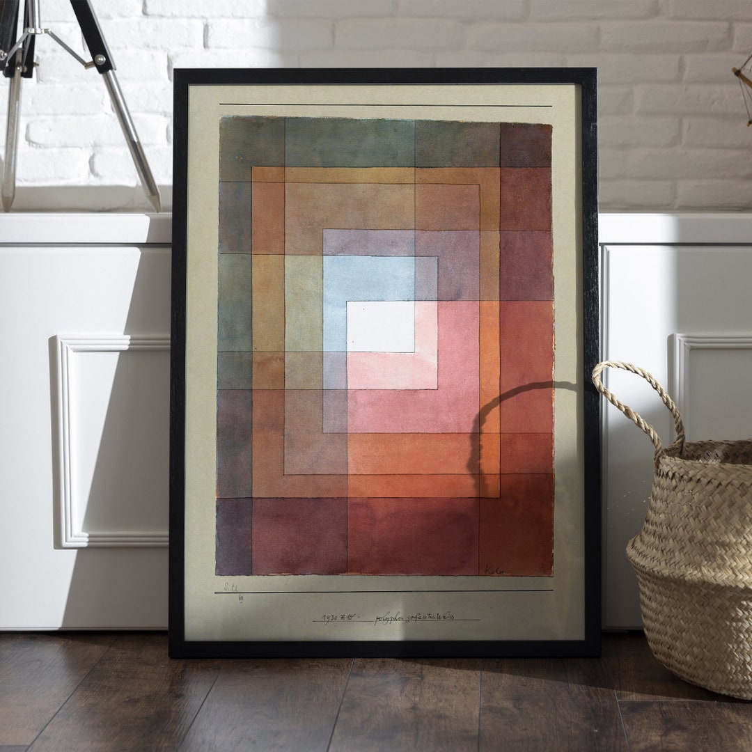 Paul Klee Polyphony – Abstract Expressionist Fine Art Print, Bauhaus ...