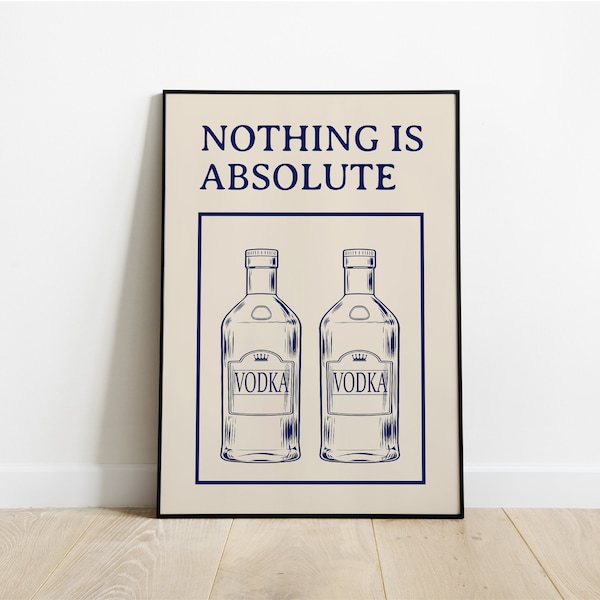 Personalized Absolute Vodka Bottle - Etsy