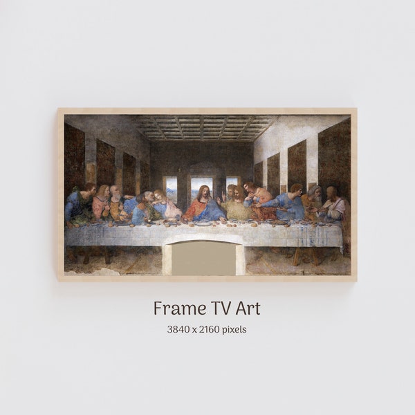 The Last Supper Picture Frame - Etsy
