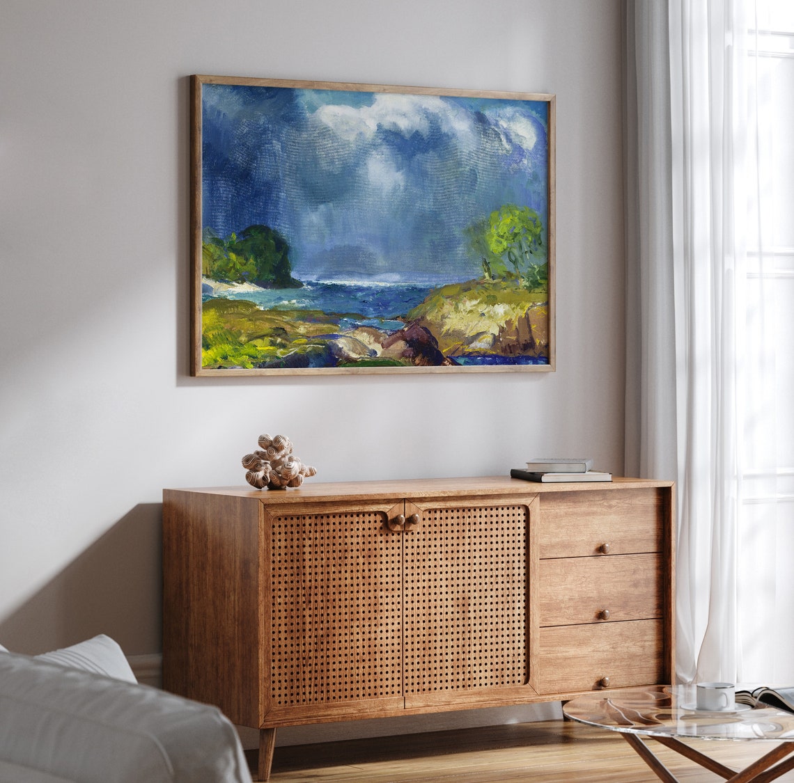 The Coming Storm by George Bellows Modern Home Decor, Vintage Art, Mid ...