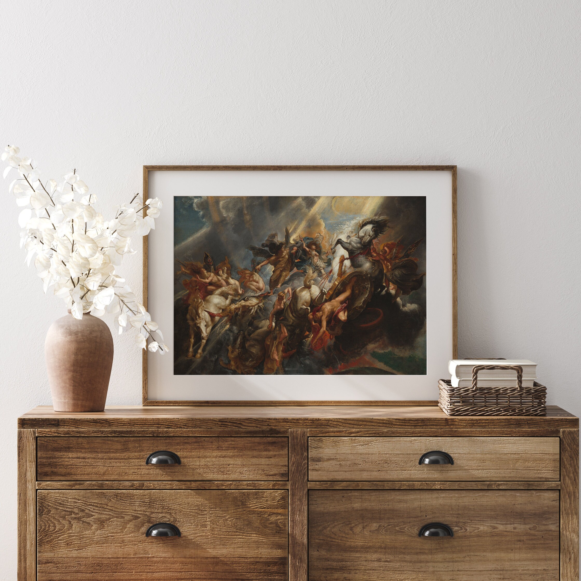 The Fall of Phaeton by Peter Paul Rubens, Poster Wall Art, Classic Fine ...