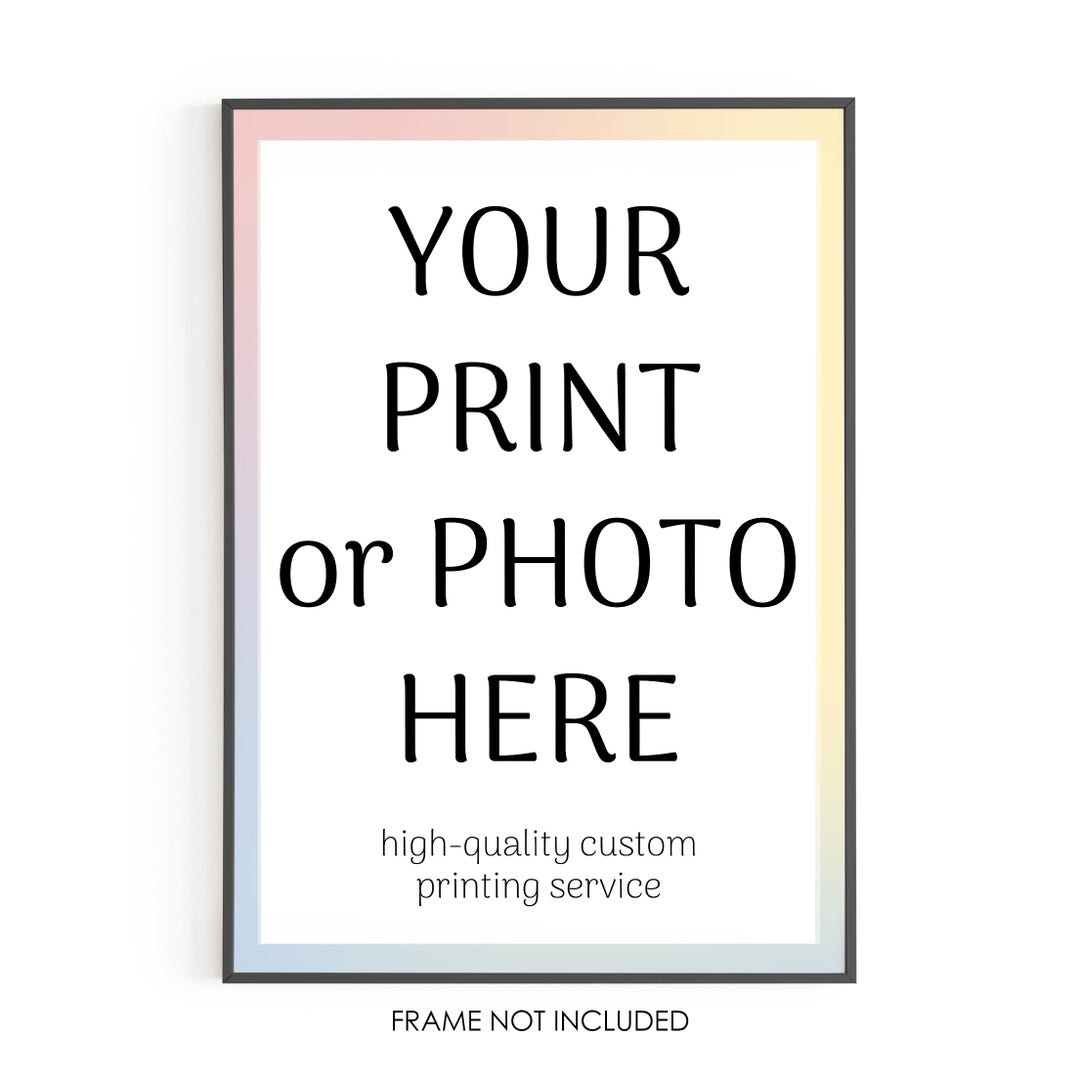 Printing Services and Custom Posters, Print Art & Photos on Premium ...