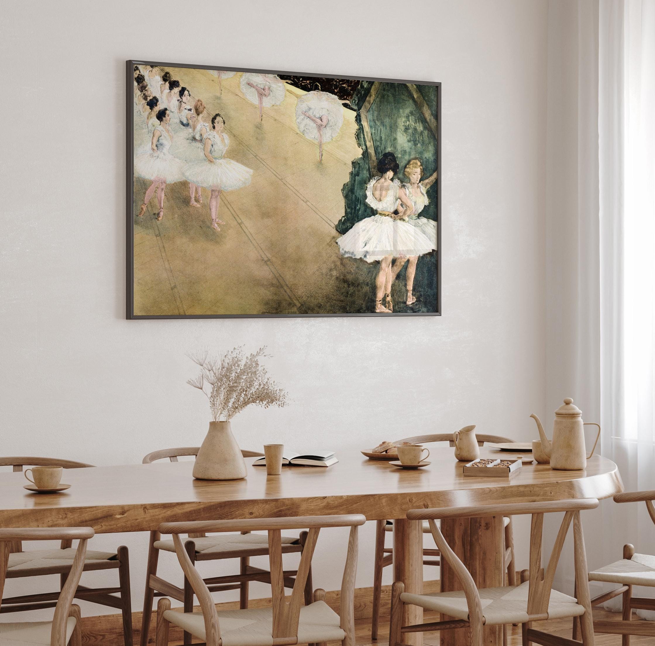 Ballet Dancers by Alexandre Lunois in High Resolution, Print Wall Art ...