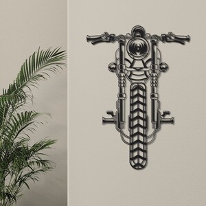 Stunning Metal Motorcycle Wall Art Eye-catching Motorcycle - Etsy