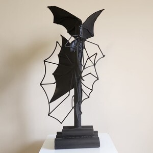 Innovative Handmade Unique Metal Sculpture With Bat-inspired Design ...