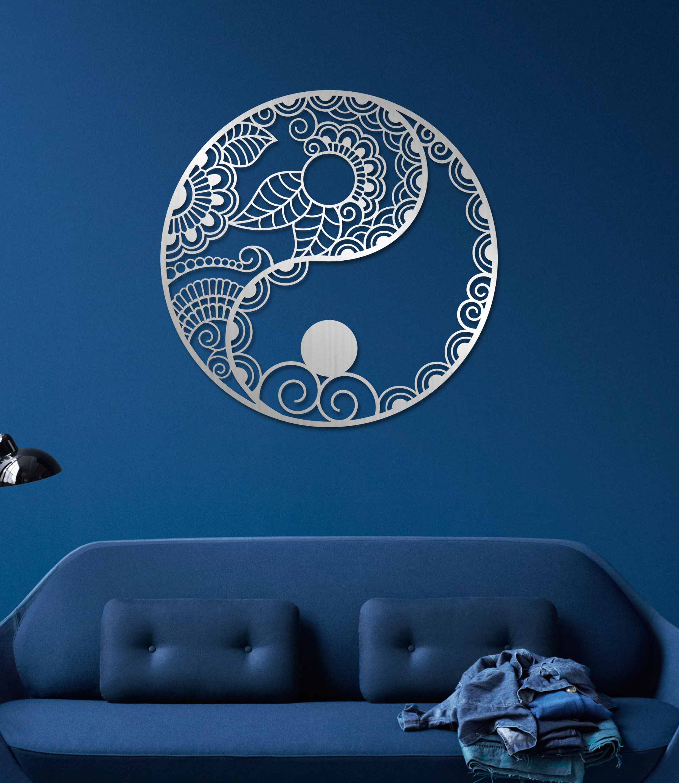 Metal Yin-yang Wall Art, Symbol of Balance, Infuse Your Space With ...
