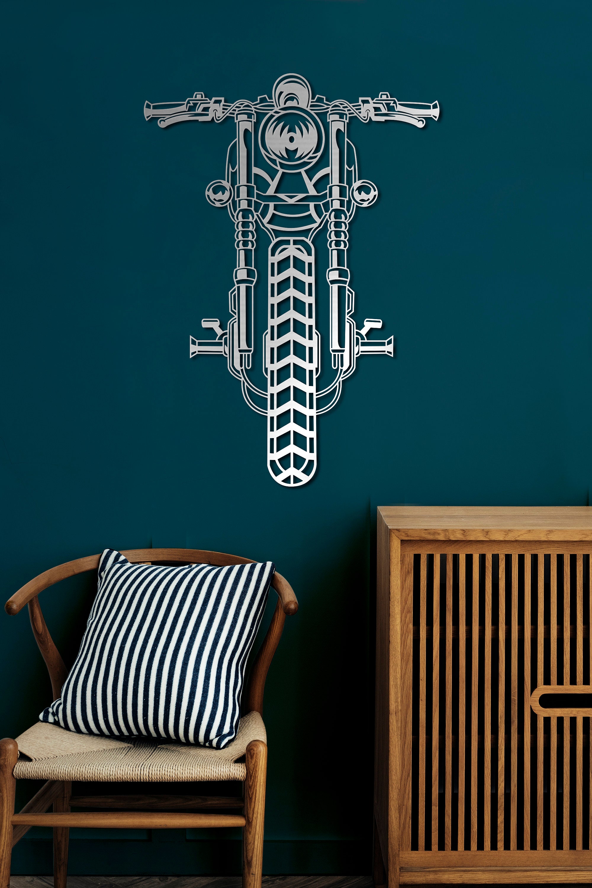 Stunning Metal Motorcycle Wall Art Eye-catching Motorcycle - Etsy