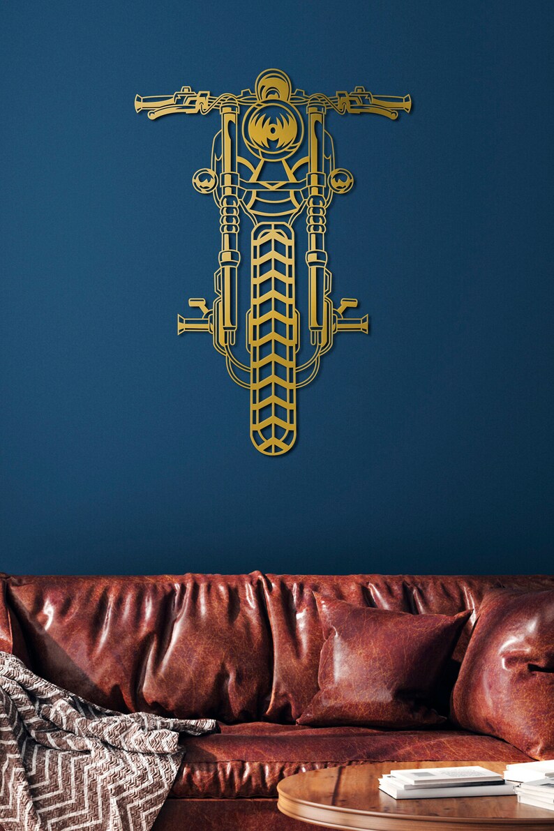 Stunning Metal Motorcycle Wall Art, Eye-catching Motorcycle Wall ...