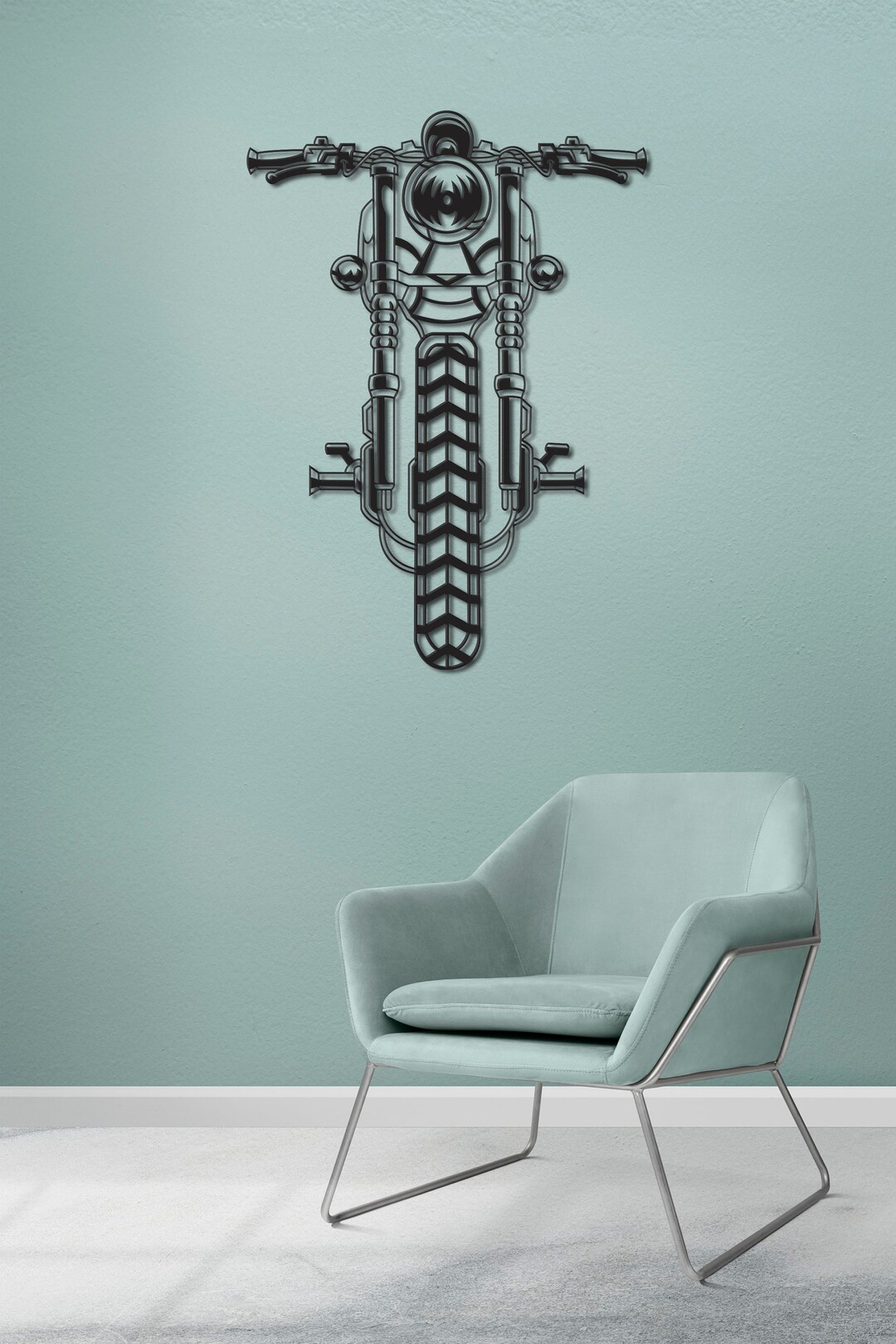 Stunning Metal Motorcycle Wall Art, Eye-catching Motorcycle Wall ...