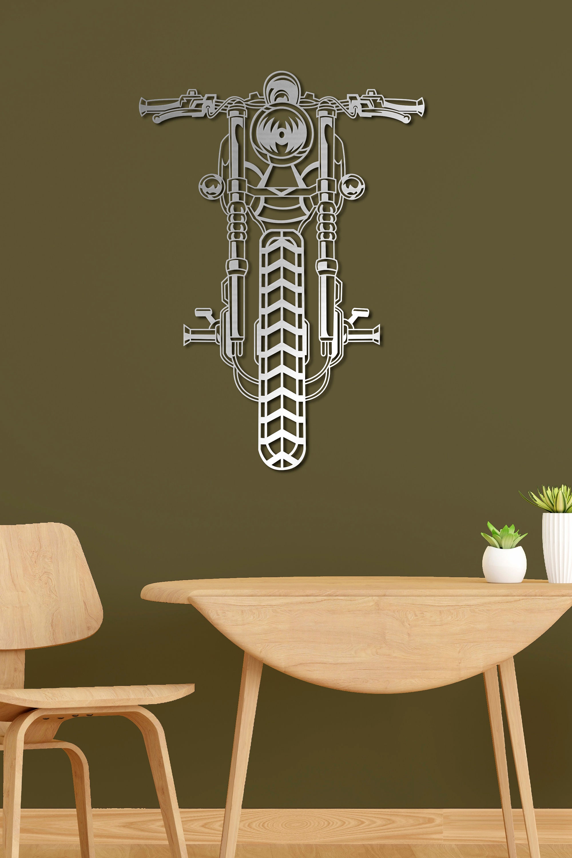 Stunning Metal Motorcycle Wall Art Eye-catching Motorcycle - Etsy