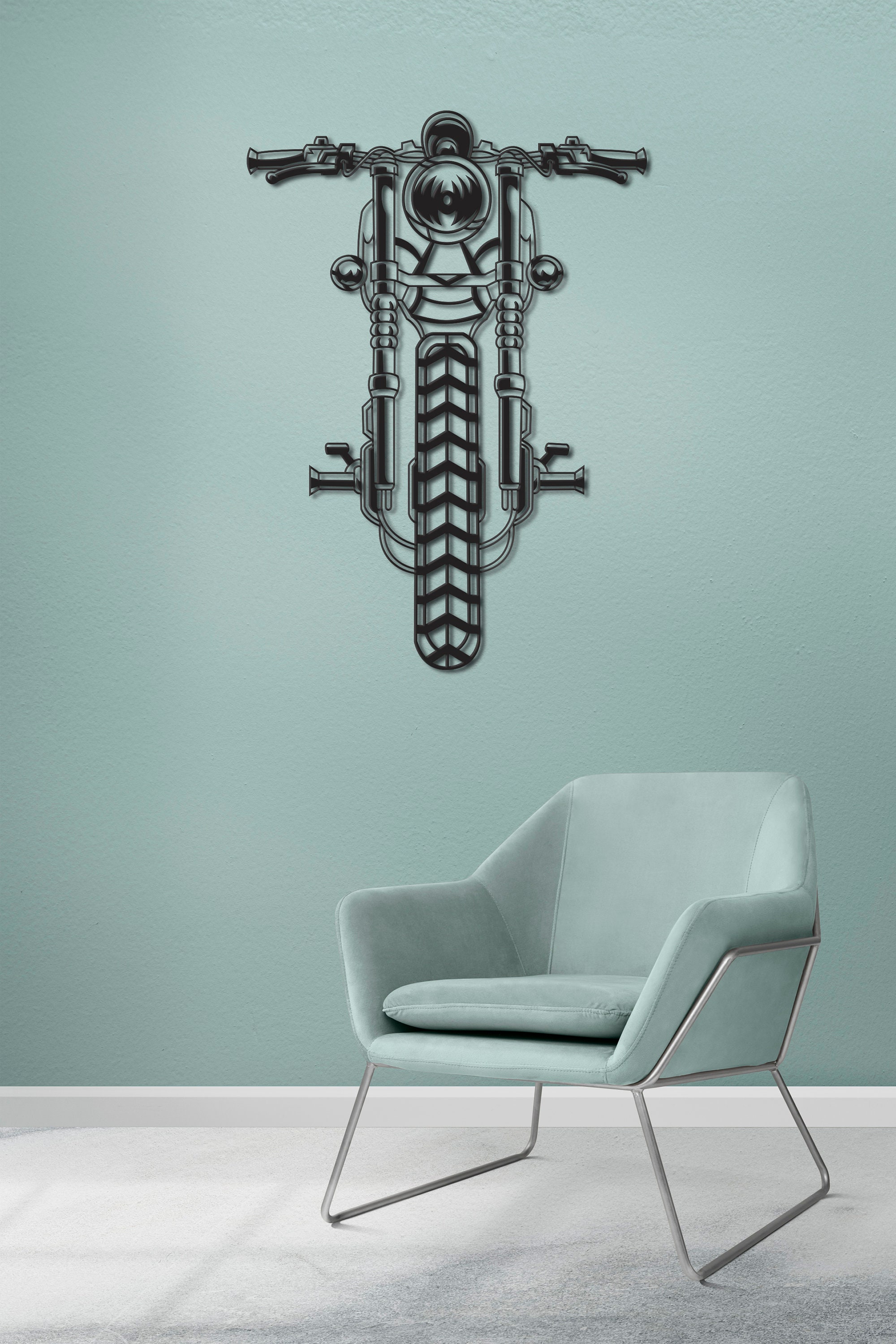 Stunning Metal Motorcycle Wall Art Eye-catching Motorcycle - Etsy