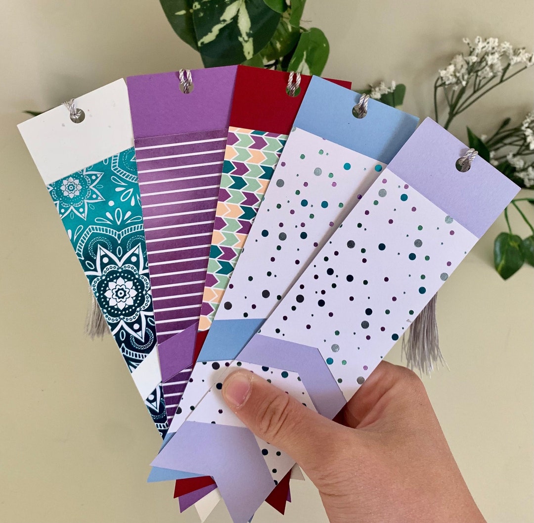 Colorful Bookmark Custom Color Bookmark Gift for Friend Bookmark for ...