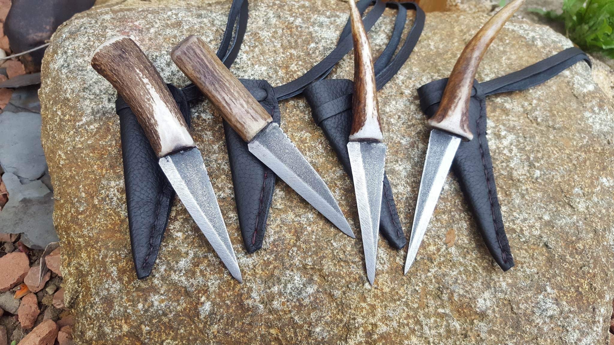 Medieval Witch Daggers-pagan Athame - Etsy