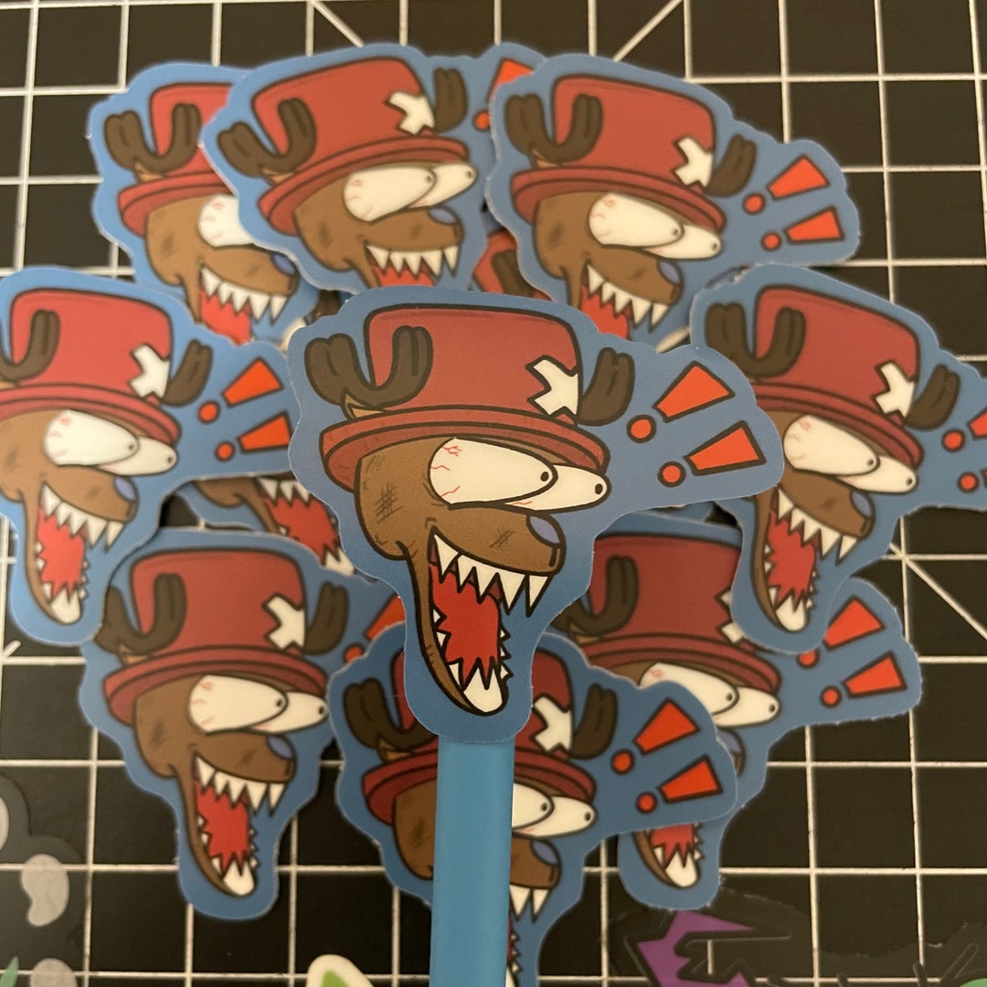 SHOCKED CHOPPER M.D. 2 Inch Vinyl Sticker - Etsy