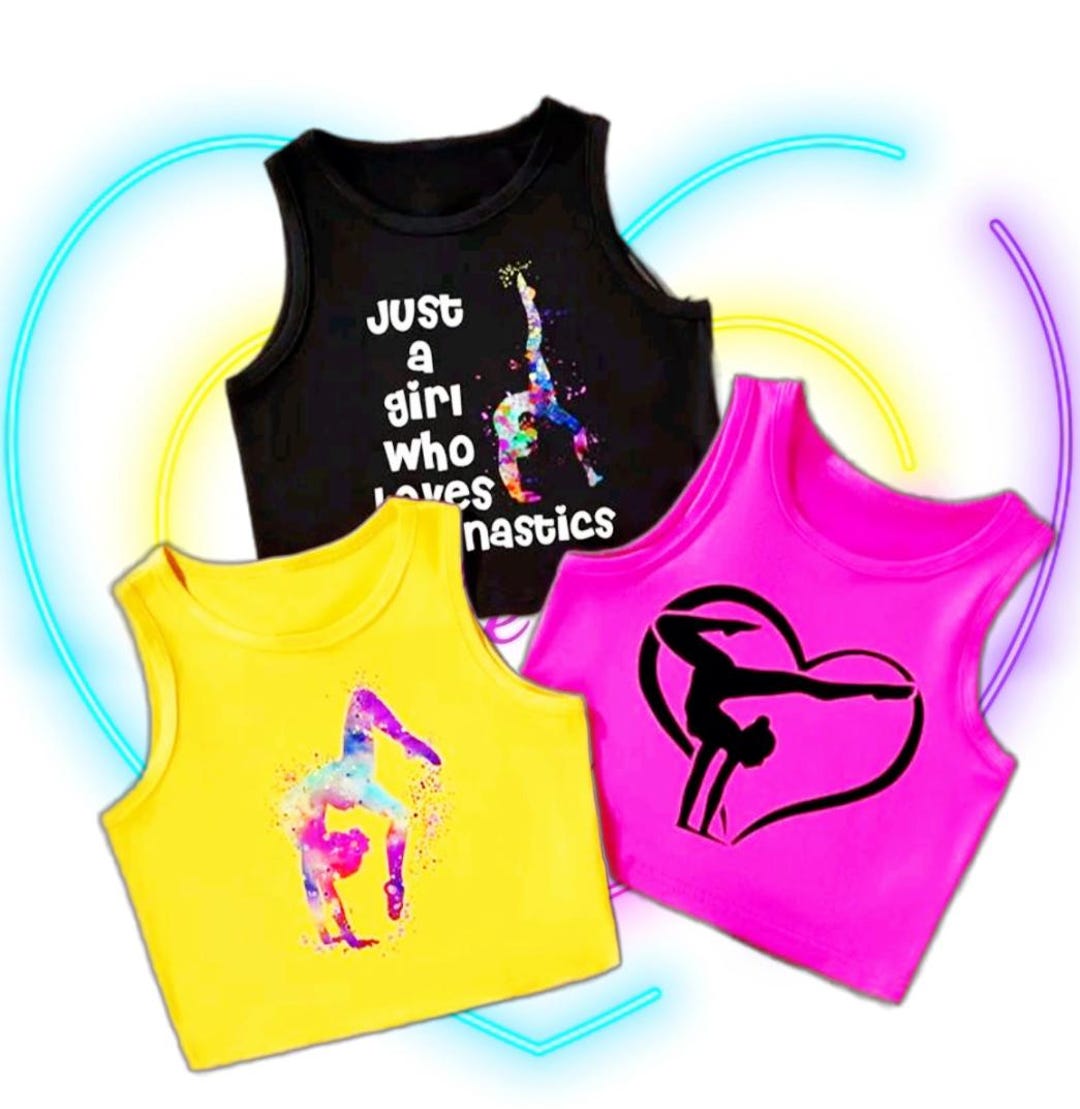 Girls Crop Tank Top - Etsy