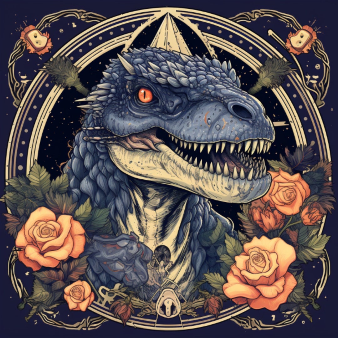 T-rex Blue Rex - Etsy