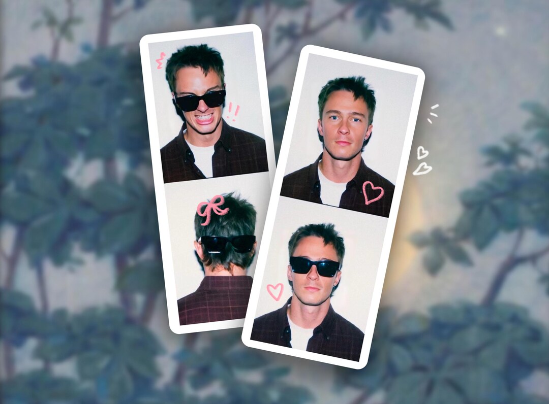 Drew Starkey Photo Booth Stickers - Etsy