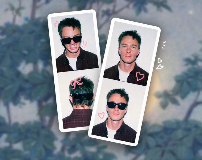 Drew Starkey Photo Booth Stickers - Etsy