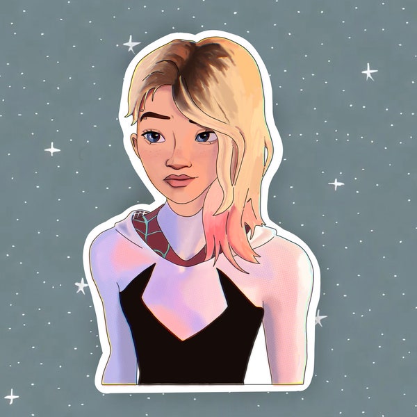 Gwen Stacy Sticker - Etsy