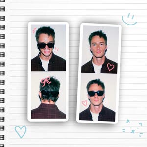 Drew Starkey Photo Booth Stickers - Etsy