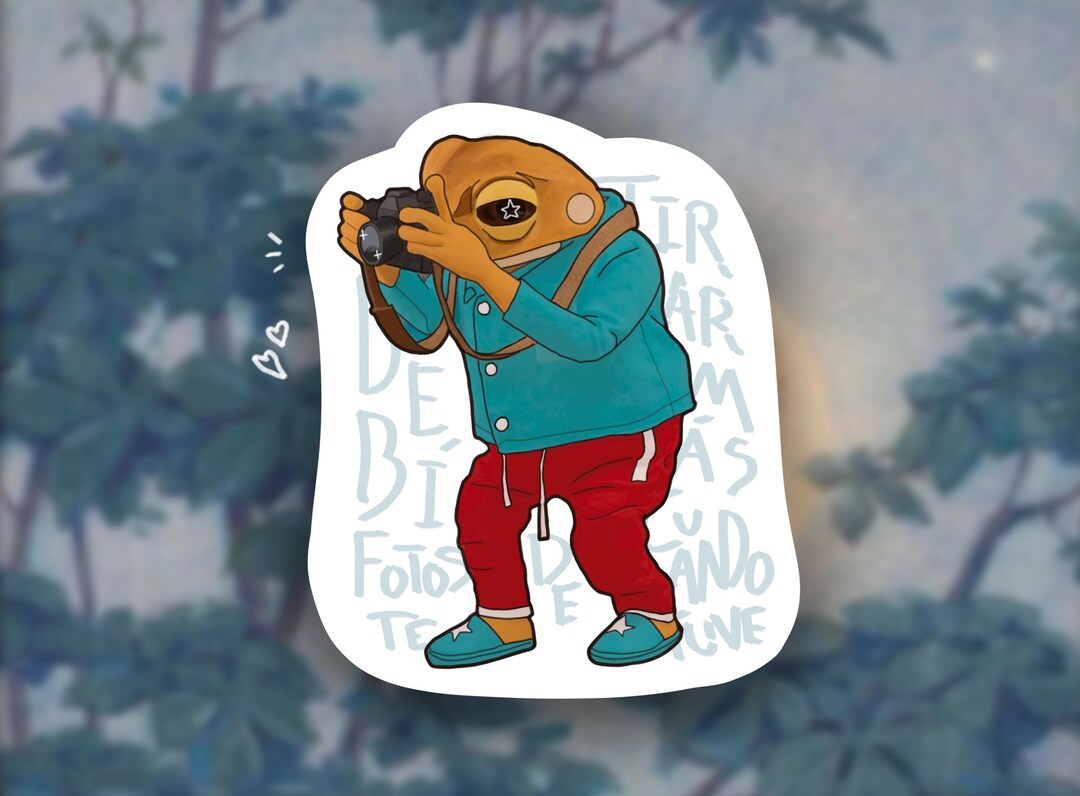 Concho Toad Sticker | DTMF Vinyl Decal for Laptops, Water Bottles ...