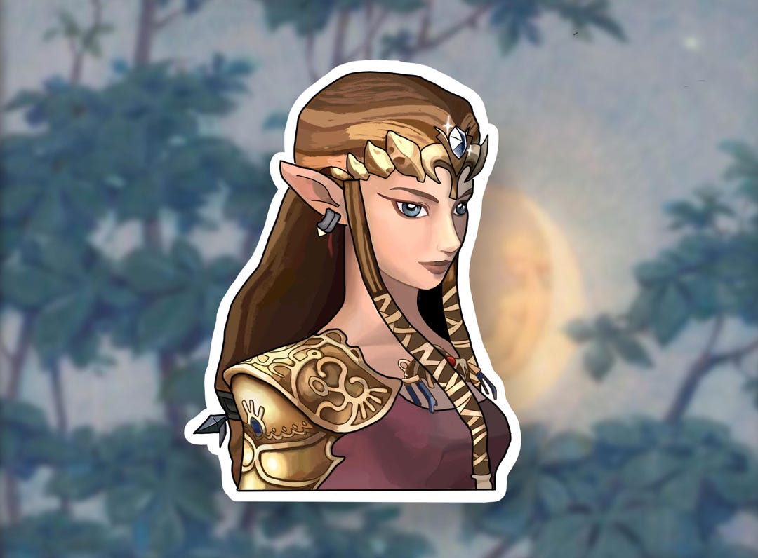 Twilight Princess, Zelda Sticker - Etsy
