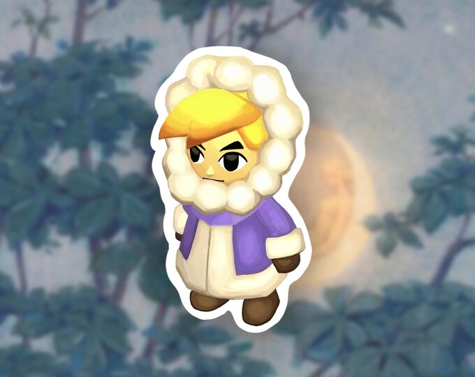Toon Link in a Coat Sticker - Etsy