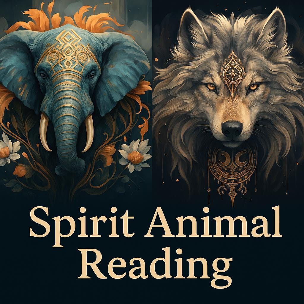 Spirit Animal Reading and Drawing, Soul Guide (digital) - Etsy UK