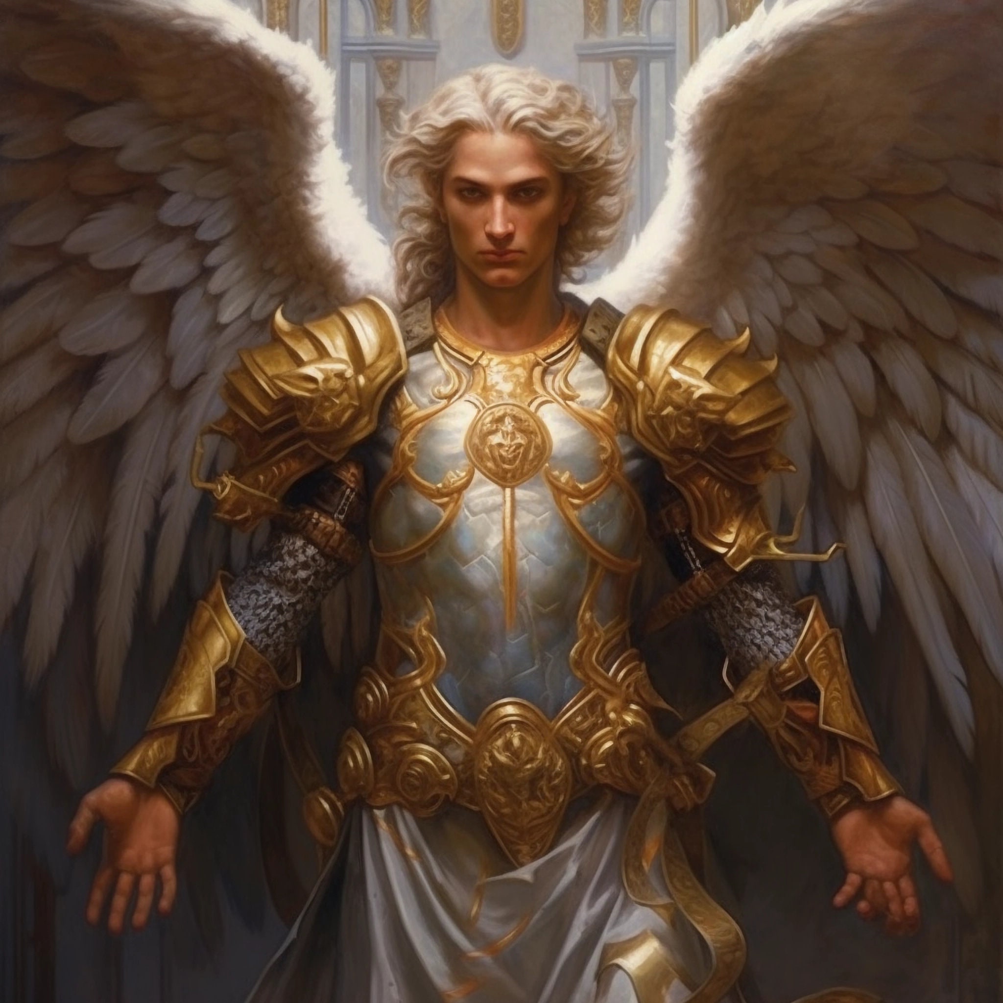 Male Guardian Angel Anime