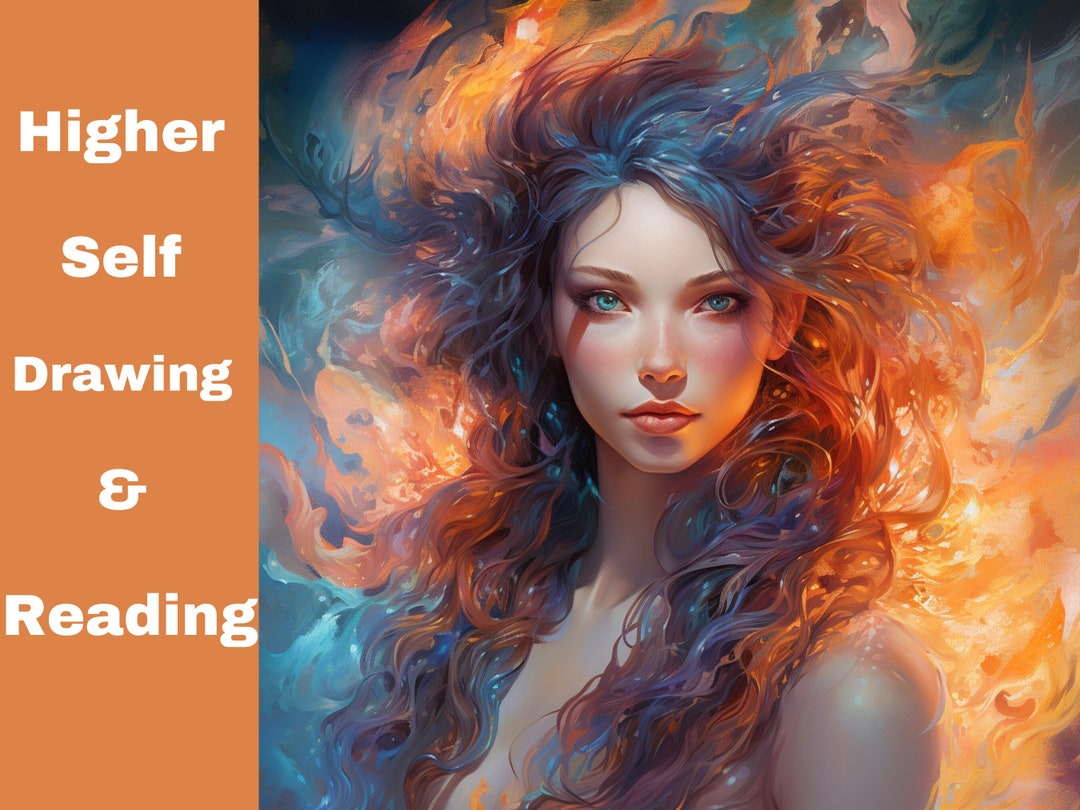 Higher Self Drawing & Psychic Reading, Psychic Artist Higher Spirit ...