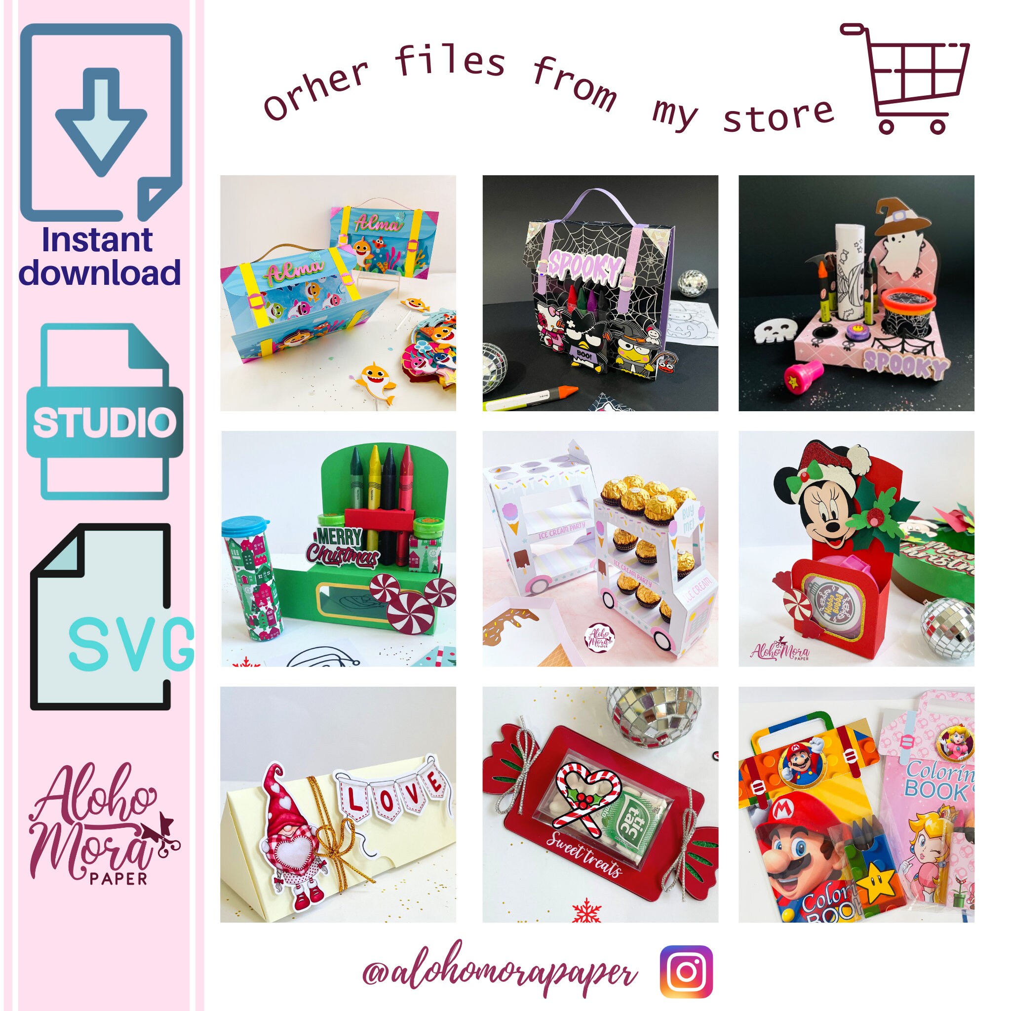 Camera Tic Tac Template for Cricut and Cameo/tic Tac File/tic Tac ...