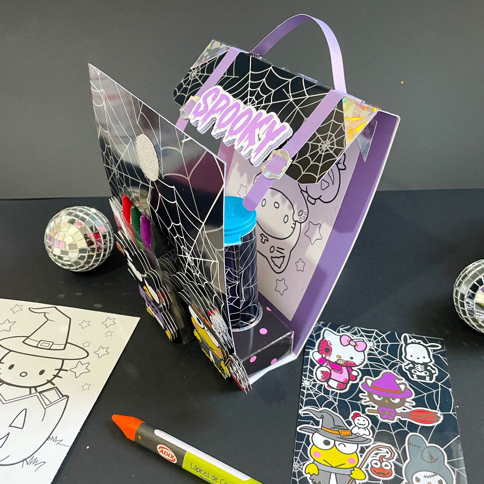 Bag of Activities M&ms Playdoh. Svg and Studio Template for Cricut and Cameo/kids Activity Bag ...