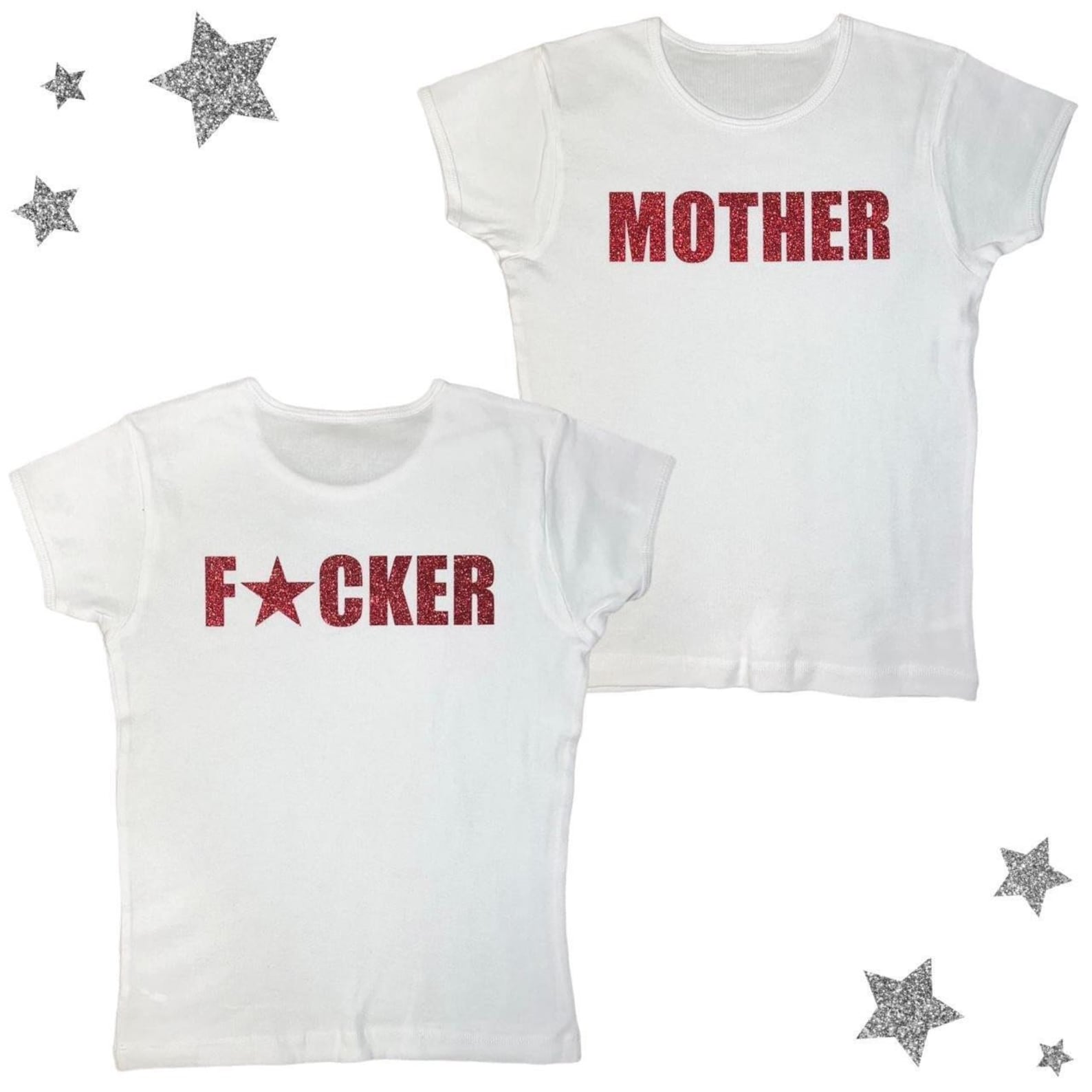 Mother F-cker Cropped Baby Tee - Etsy