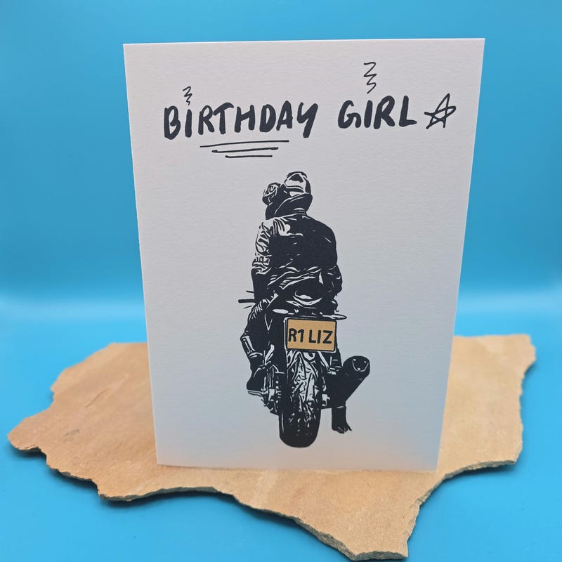 Motorcycle Cards - Etsy