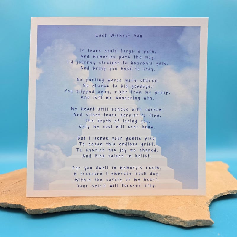 Lost Without You - Etsy