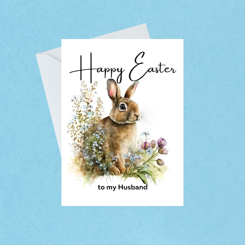 Happy Easter Card - Etsy