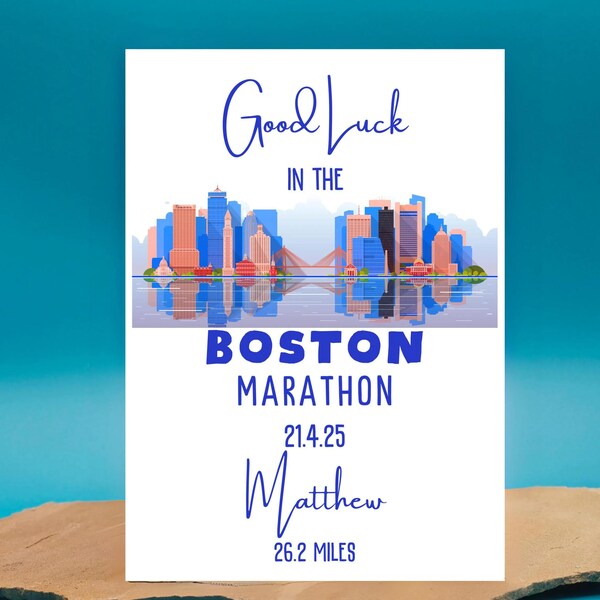 Boston Marathon - Etsy