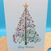Musical Note Tree Christmas Card; Personalised Music-themed Christmas ...