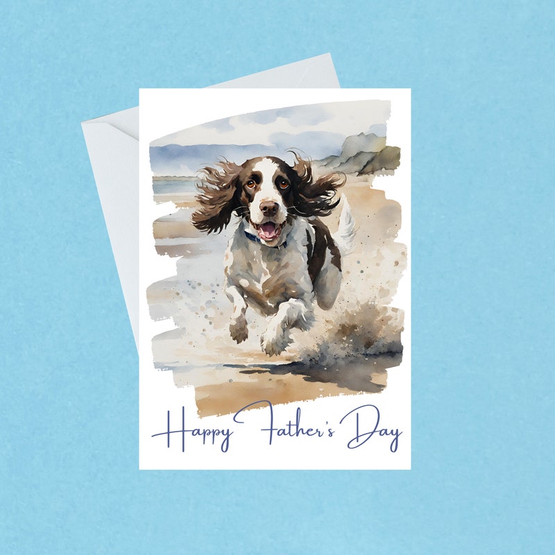 Springer Spaniel Father - Etsy UK