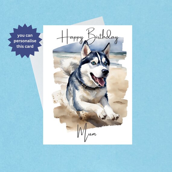Gefeliciteerd Husky Allerliefste Mooiste Knapste Hondje Van Heel De