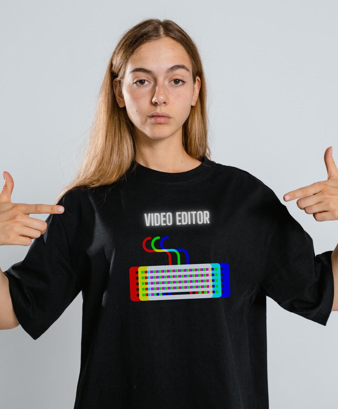 Video Editor Unisex Tee, Editing Keyboard Design, Film Editor Shirt ...