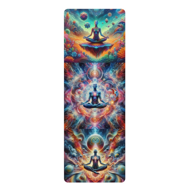 Spiritual Namaste Sacred Buddha Hindu Awakening Rubber Yoga Mat - Etsy