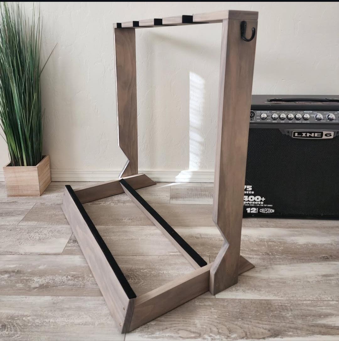 Wooden Guitar Stand, Guitar Rack - Etsy