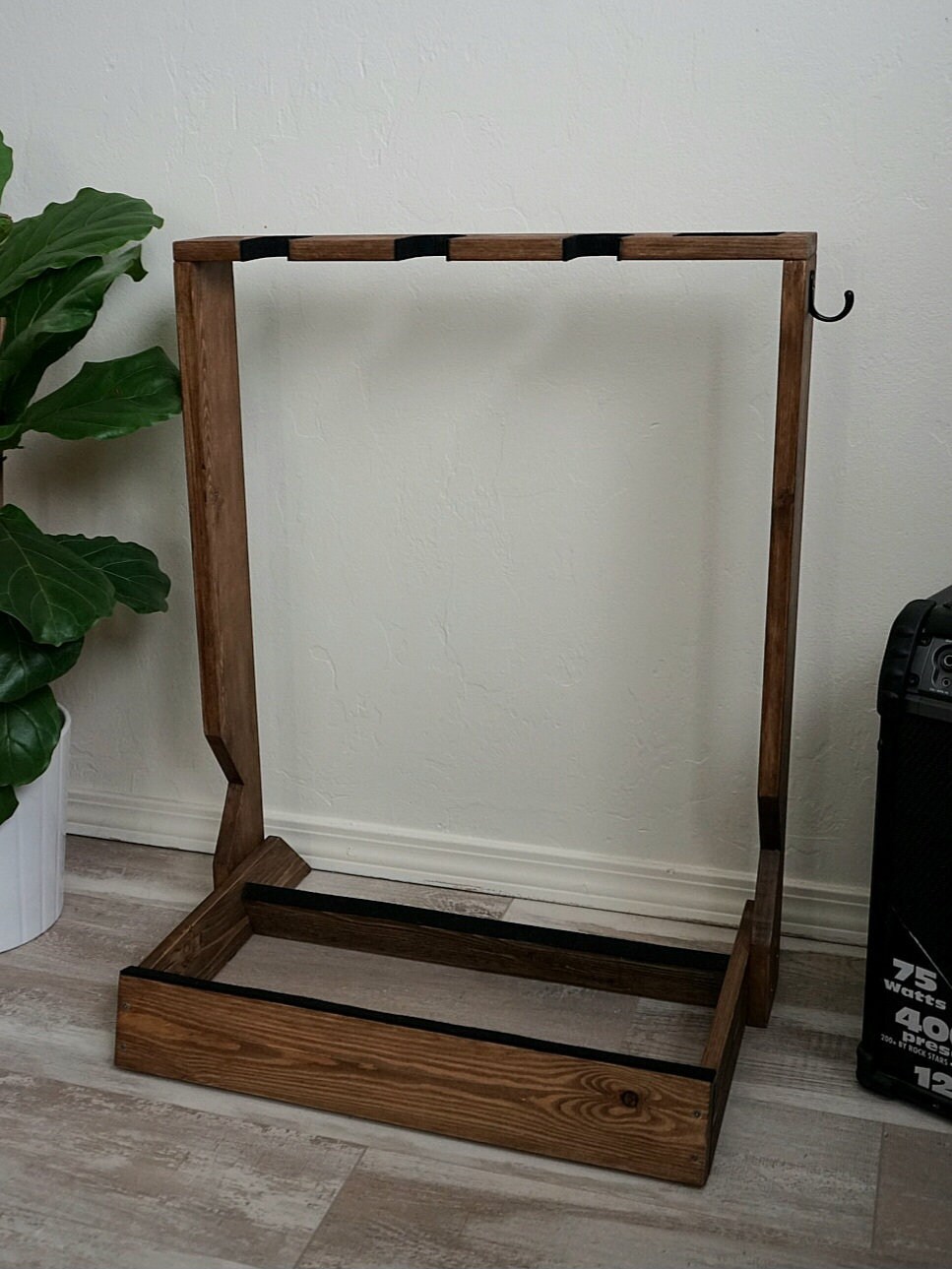 Wooden Guitar Stand, Guitar Rack - Etsy